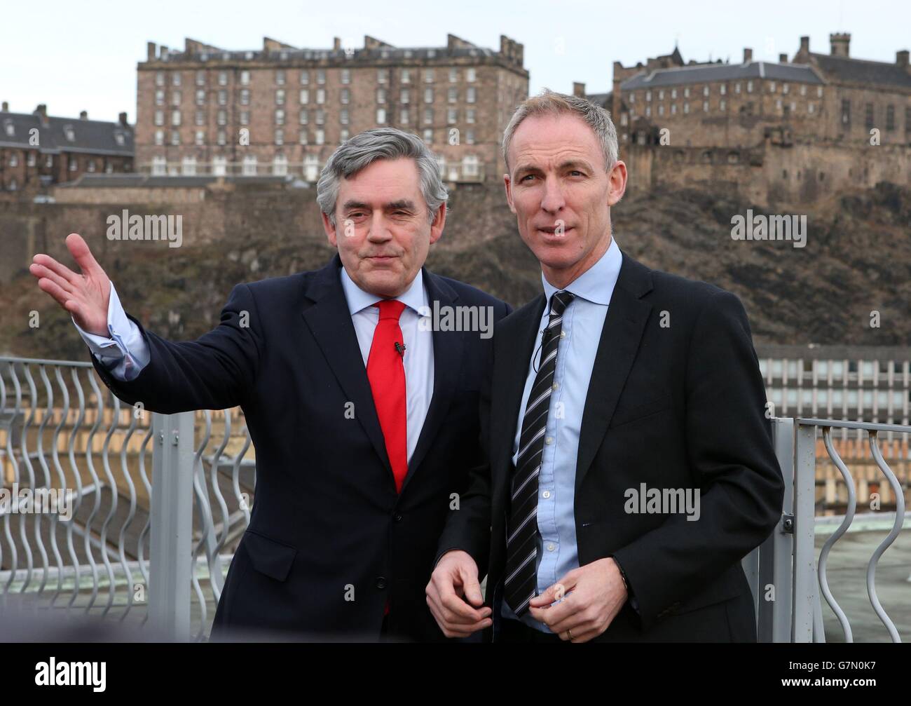 Speeches on Scottish Devolution Stock Photo - Alamy