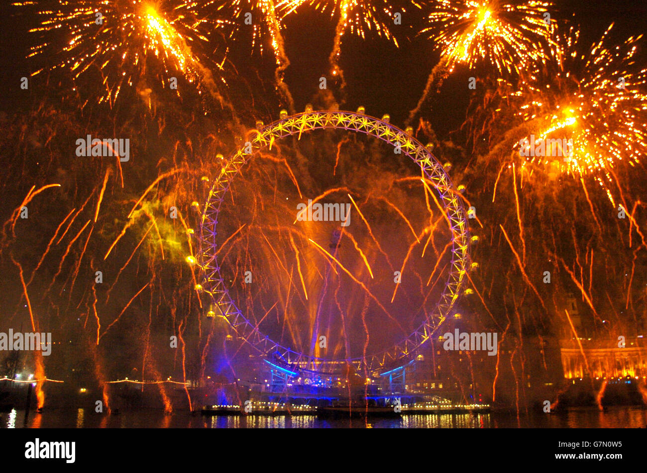 Customs and Traditions - New Year Celebrations - London Stock Photo - Alamy