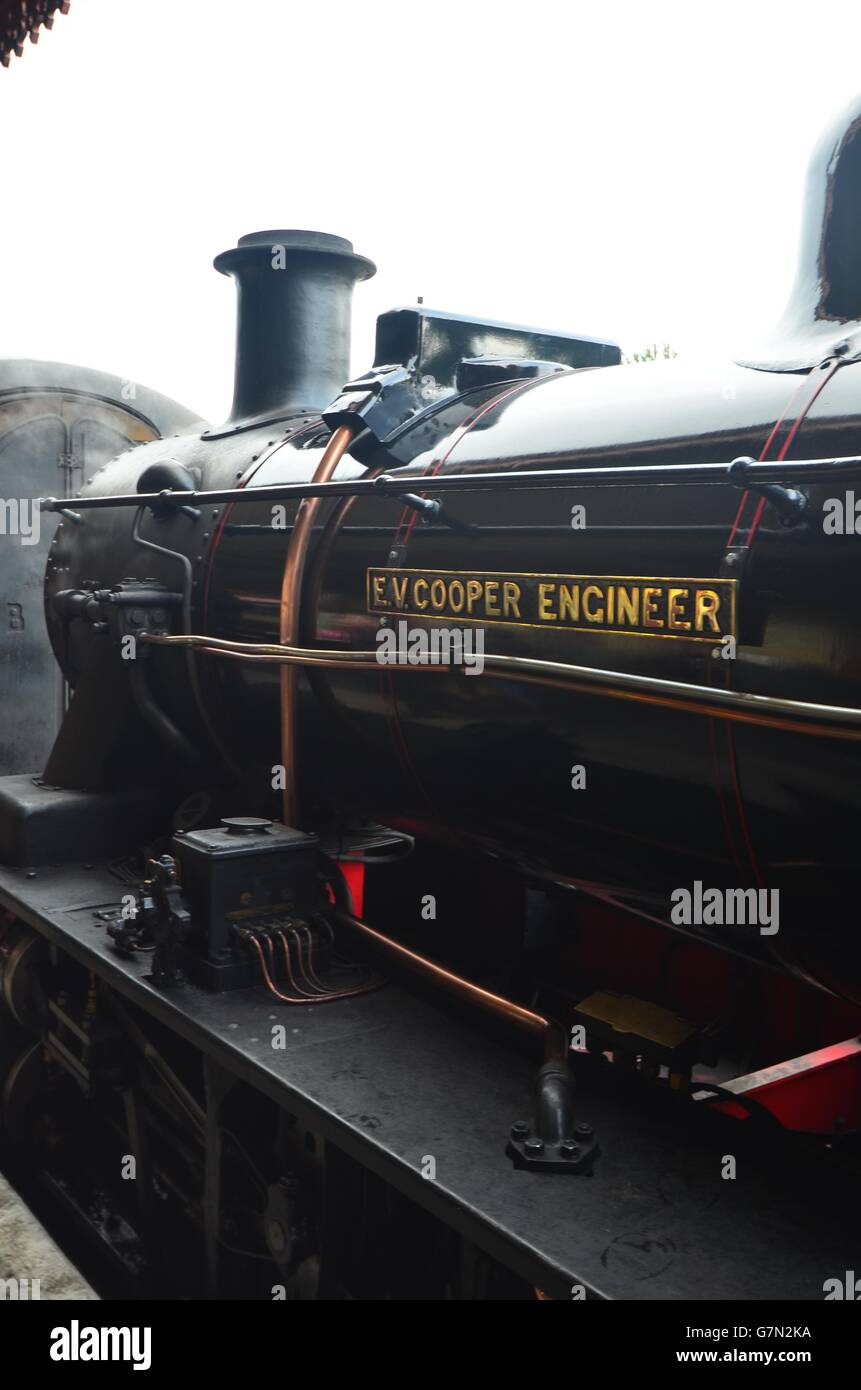 Steam locomotive ivatt class 2 6 0 hi-res stock photography and images ...