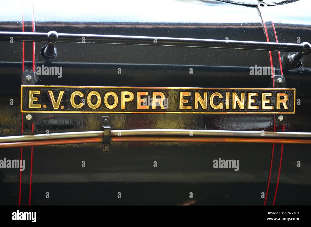 1952 Swindon-built locomotive “E V Cooper Engineer” 46512, an Ivatt ...