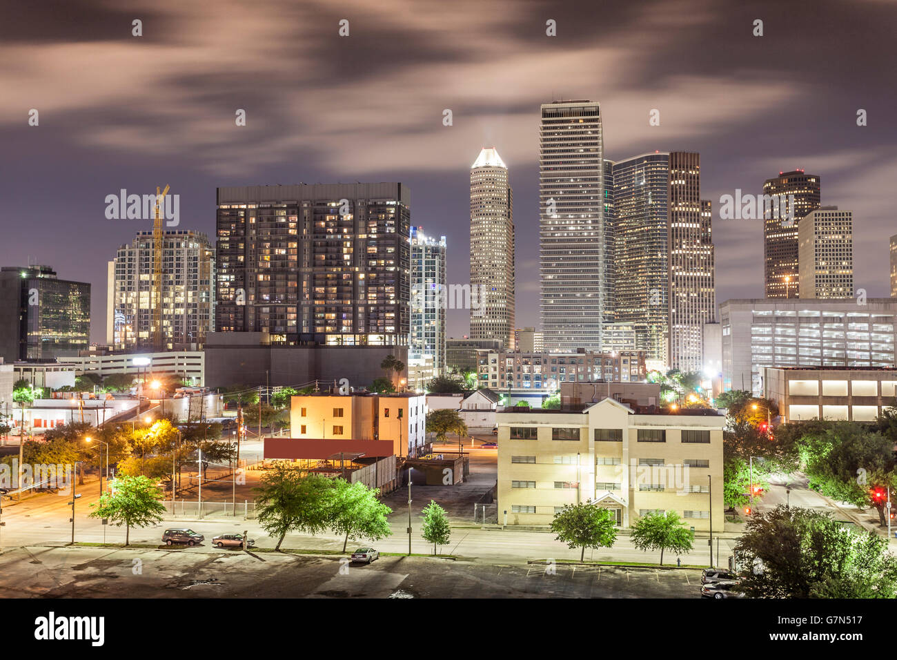 Houston Downtown At Night Hi res Stock Photography And Images Alamy houston-downtown-at-night-hi-res-stock-photography-and-images-alamy