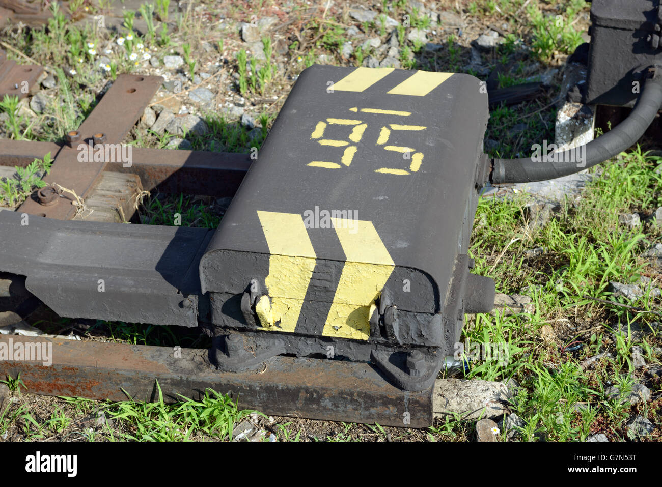 Railroad switch hi-res stock photography and images - Alamy