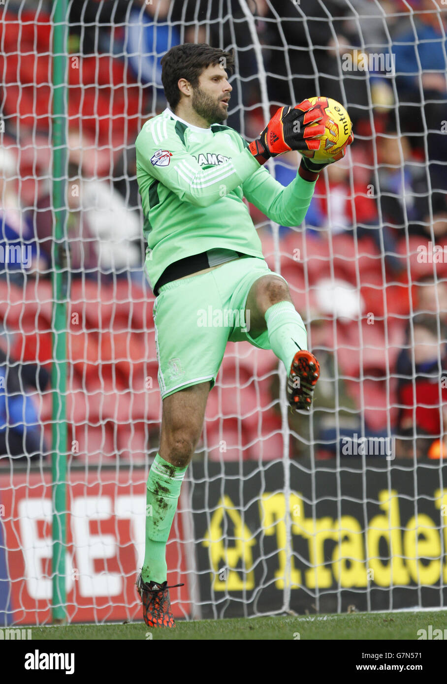 Middlesbrough goalkeeper dimitrios konstantopoulos hi-res stock ...