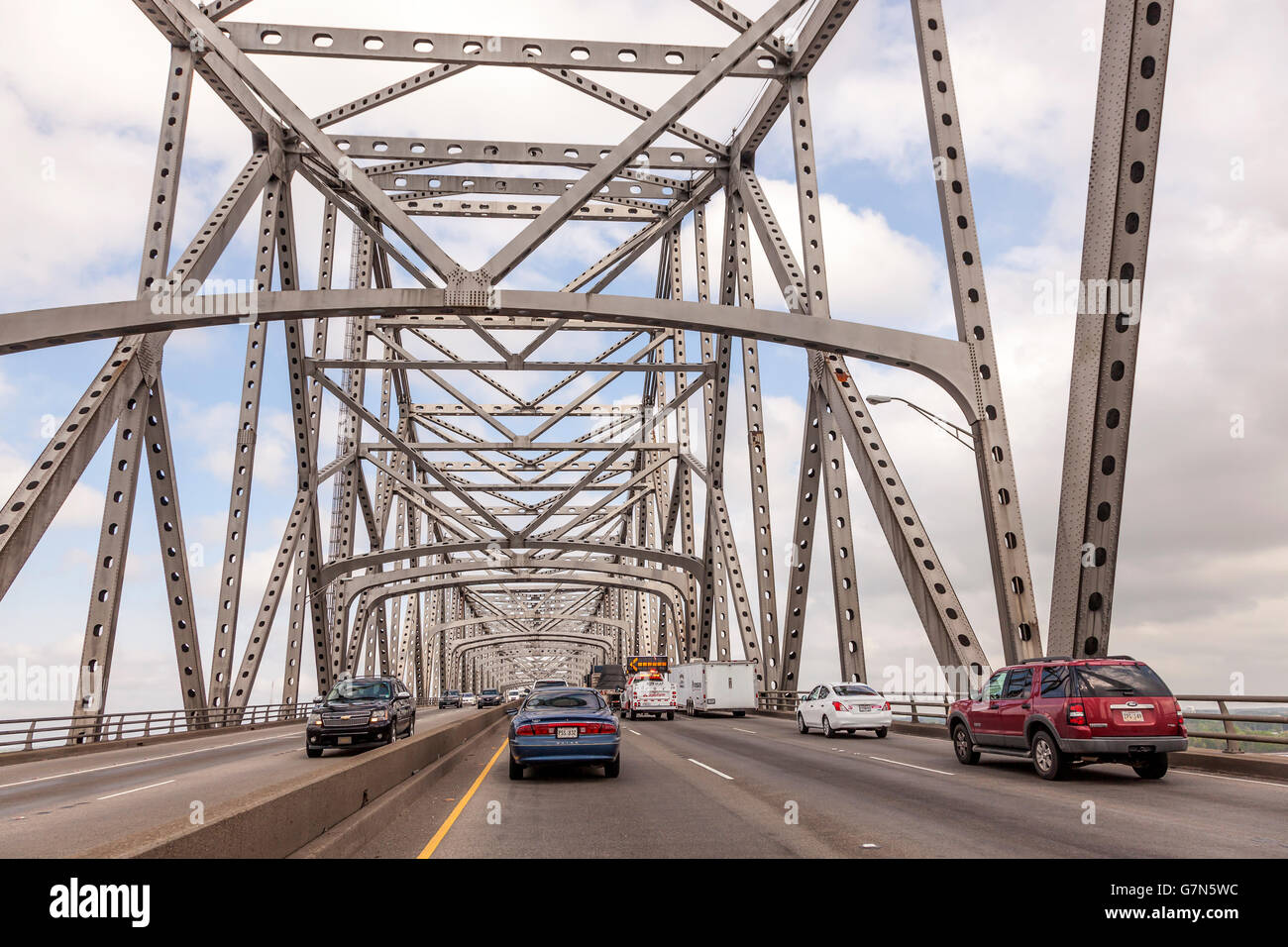 Calcasieu river bridge hi-res stock photography and images - Alamy