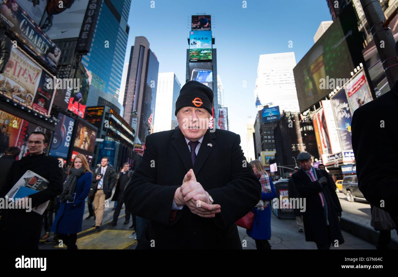 Boris Johnson visit to the USA - Day 4 Stock Photo - Alamy