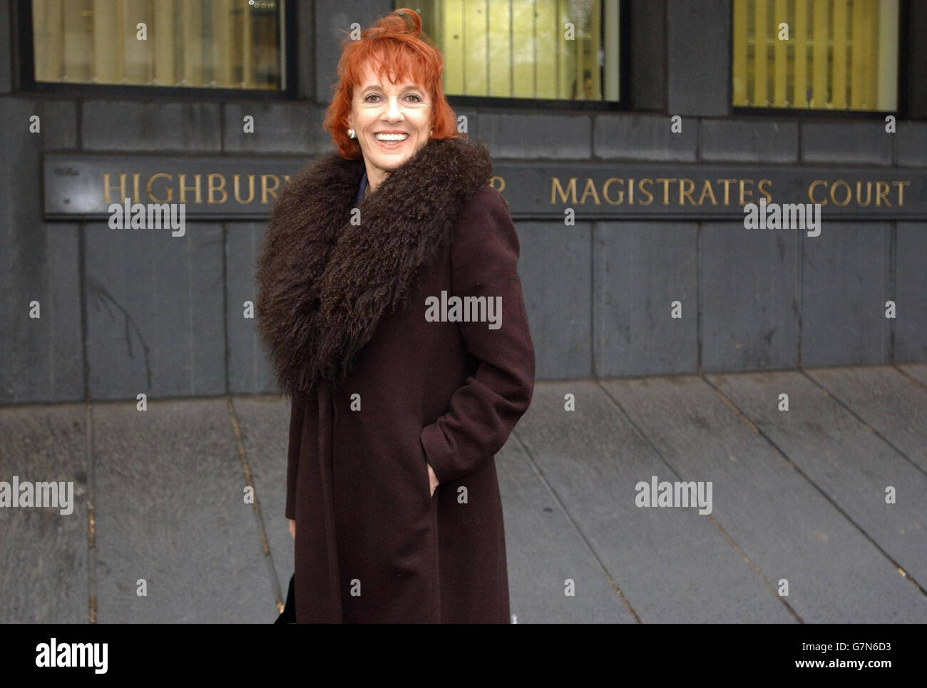 Esther Rantzen - Highbury Corner Magistrates Court Stock Photo - Alamy