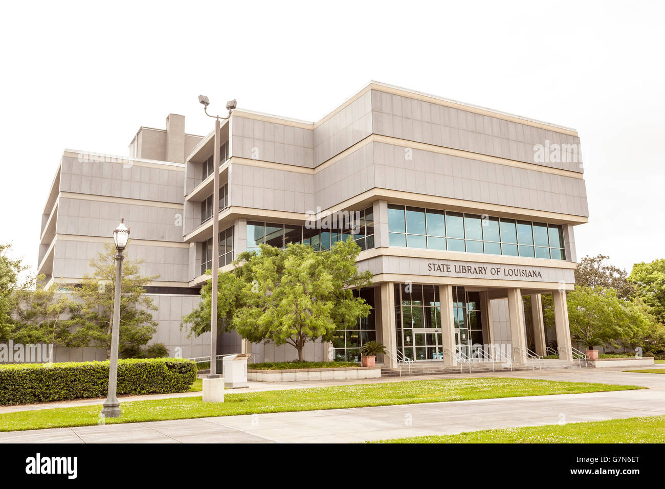 State Library of Louisiana in Baton Rouge Stock Photo - Alamy