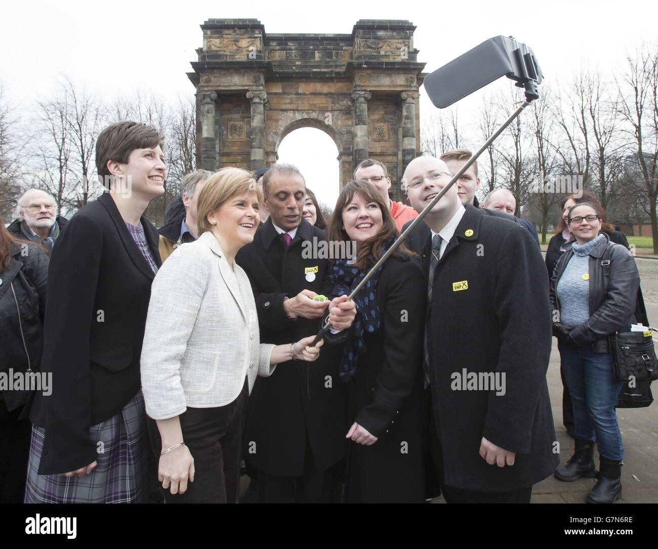 SNP election campaign launch Stock Photo - Alamy