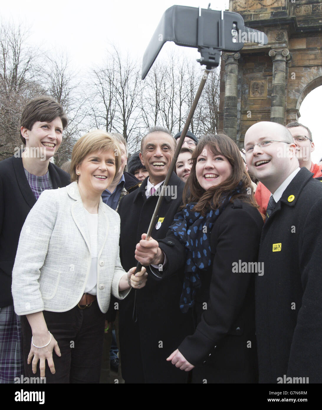 SNP election campaign launch Stock Photo - Alamy