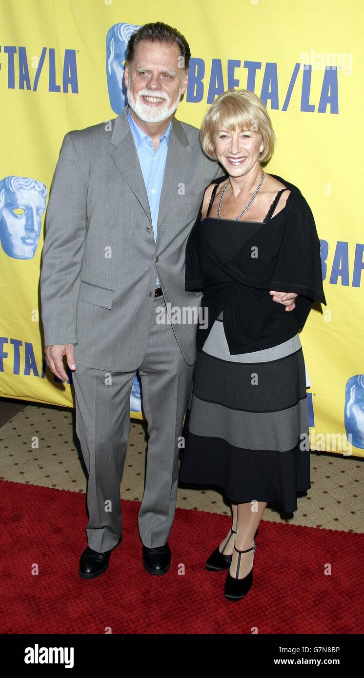 Director Taylor Hackford with his wife actress Helen Mirren Stock Photo ...