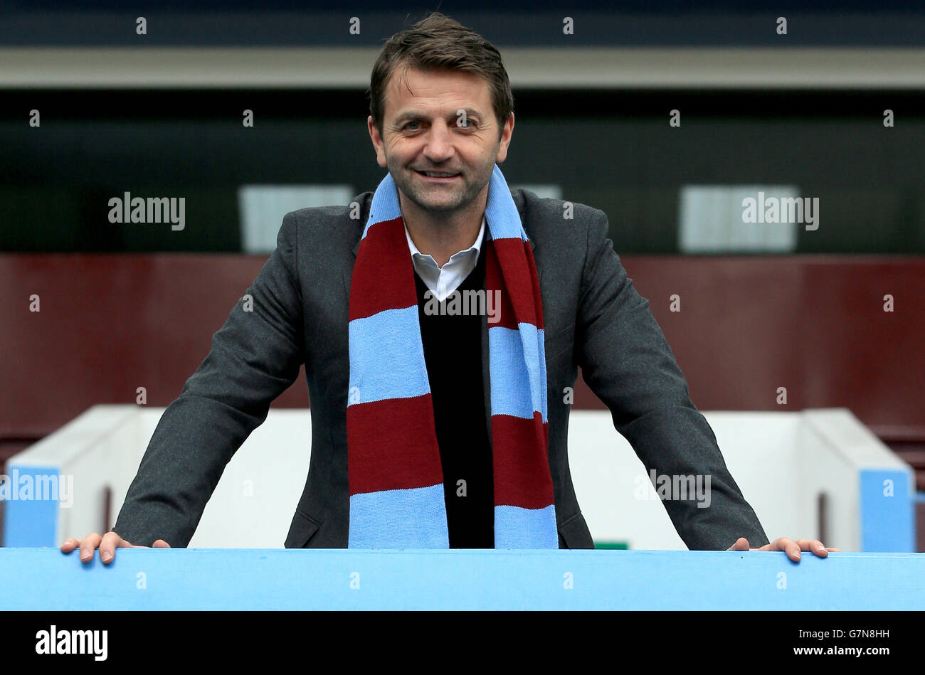 Soccer - Tim Sherwood Unveiling - Villa Park Stock Photo - Alamy
