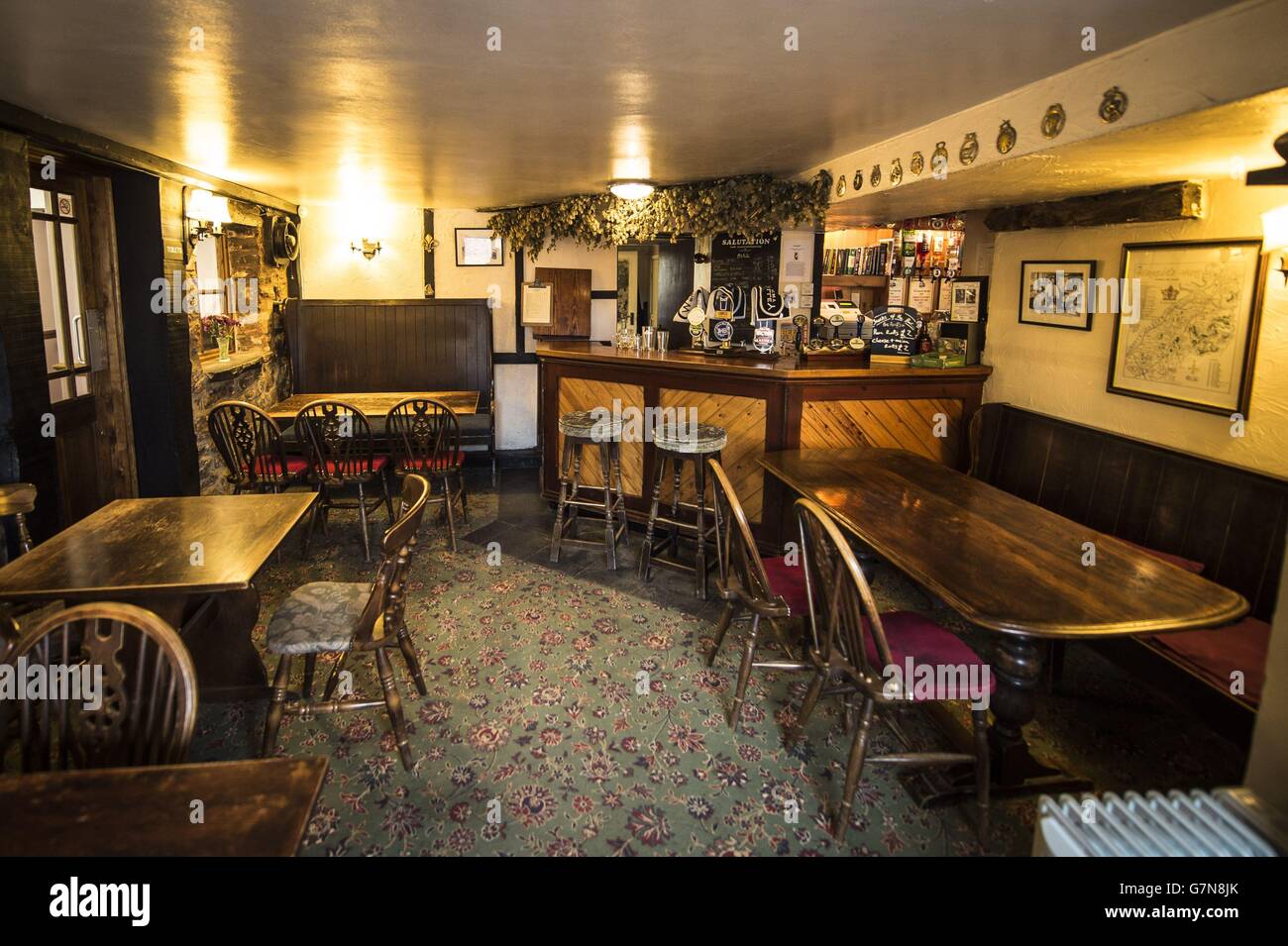 The side bar inside the Salutation Inn, which is newly awarded Campaign ...