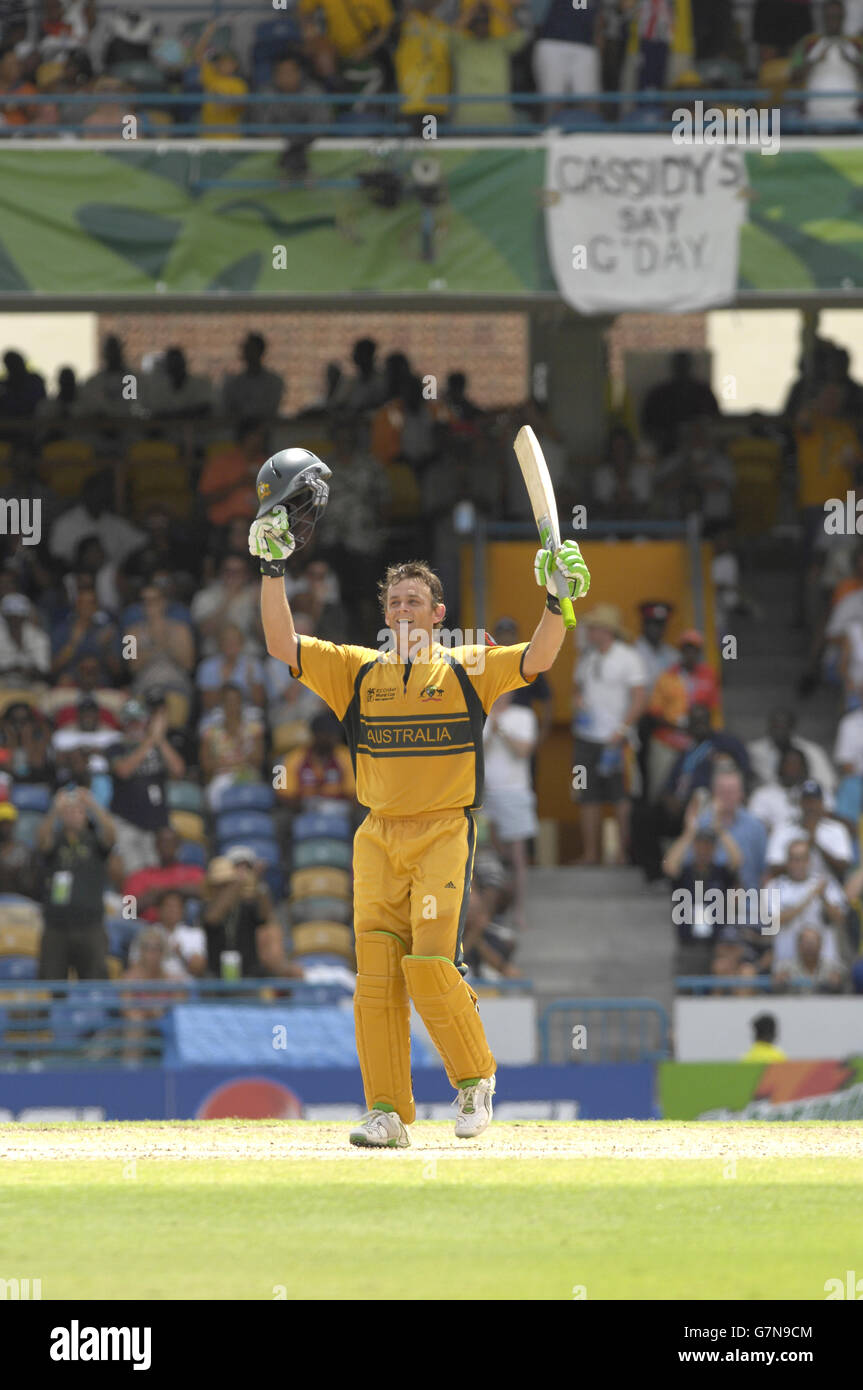 Cricket - ICC Cricket World Cup 2007 - Final - Australia v Sri Lanka ...