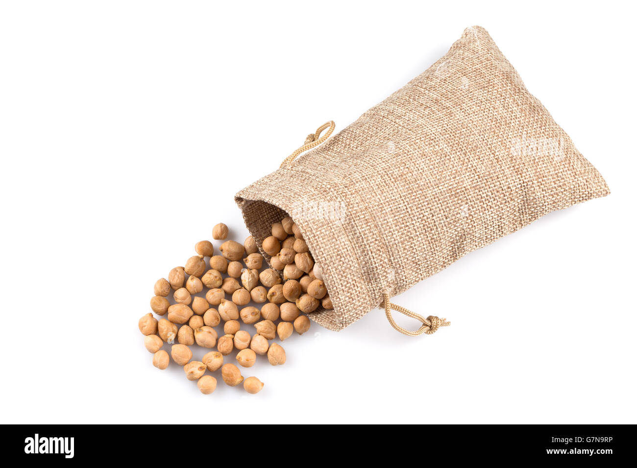 Beans in hessian sack hi-res stock photography and images - Alamy