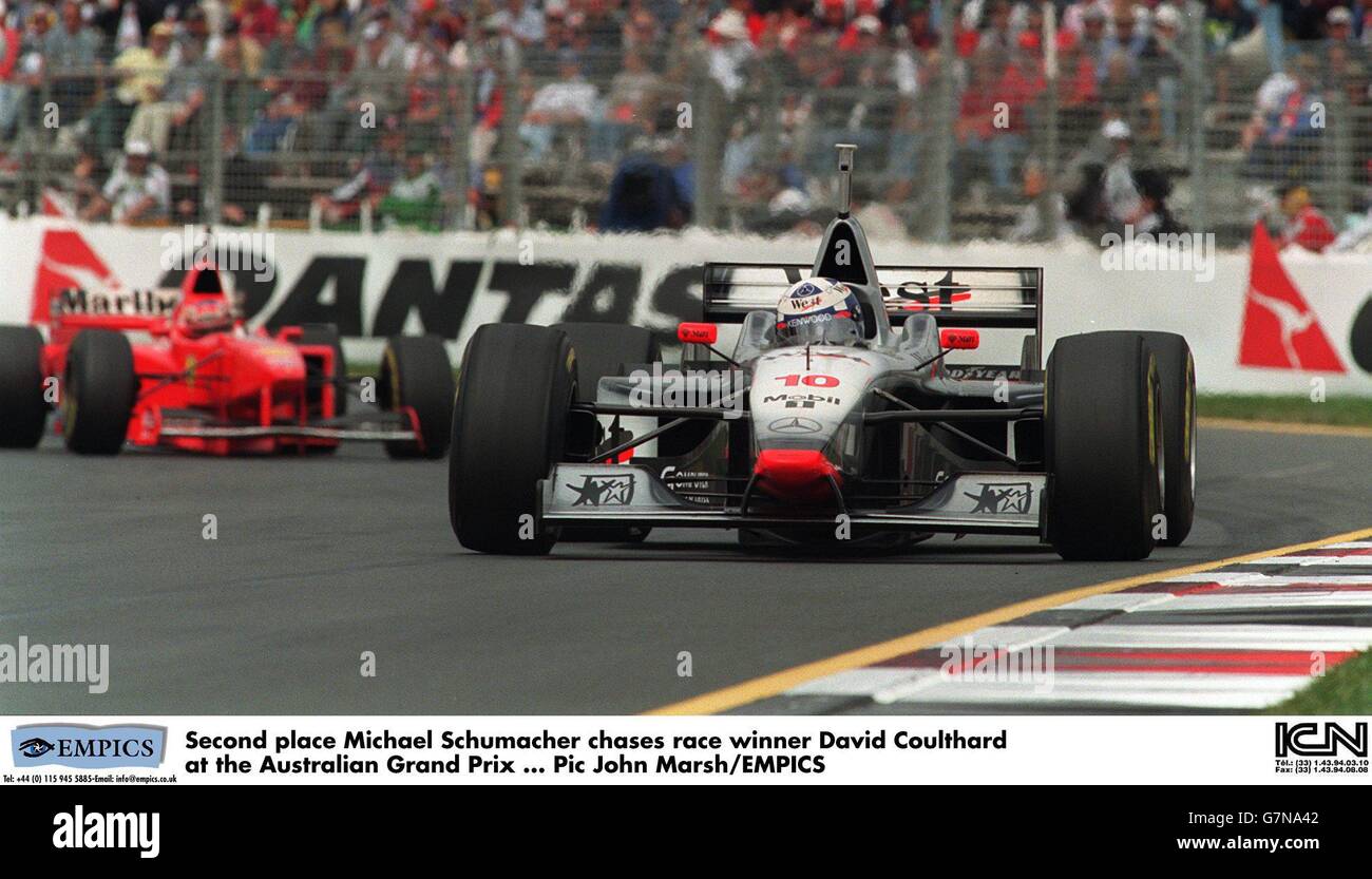 Motor Racing ... Australian Grand Prix Stock Photo - Alamy