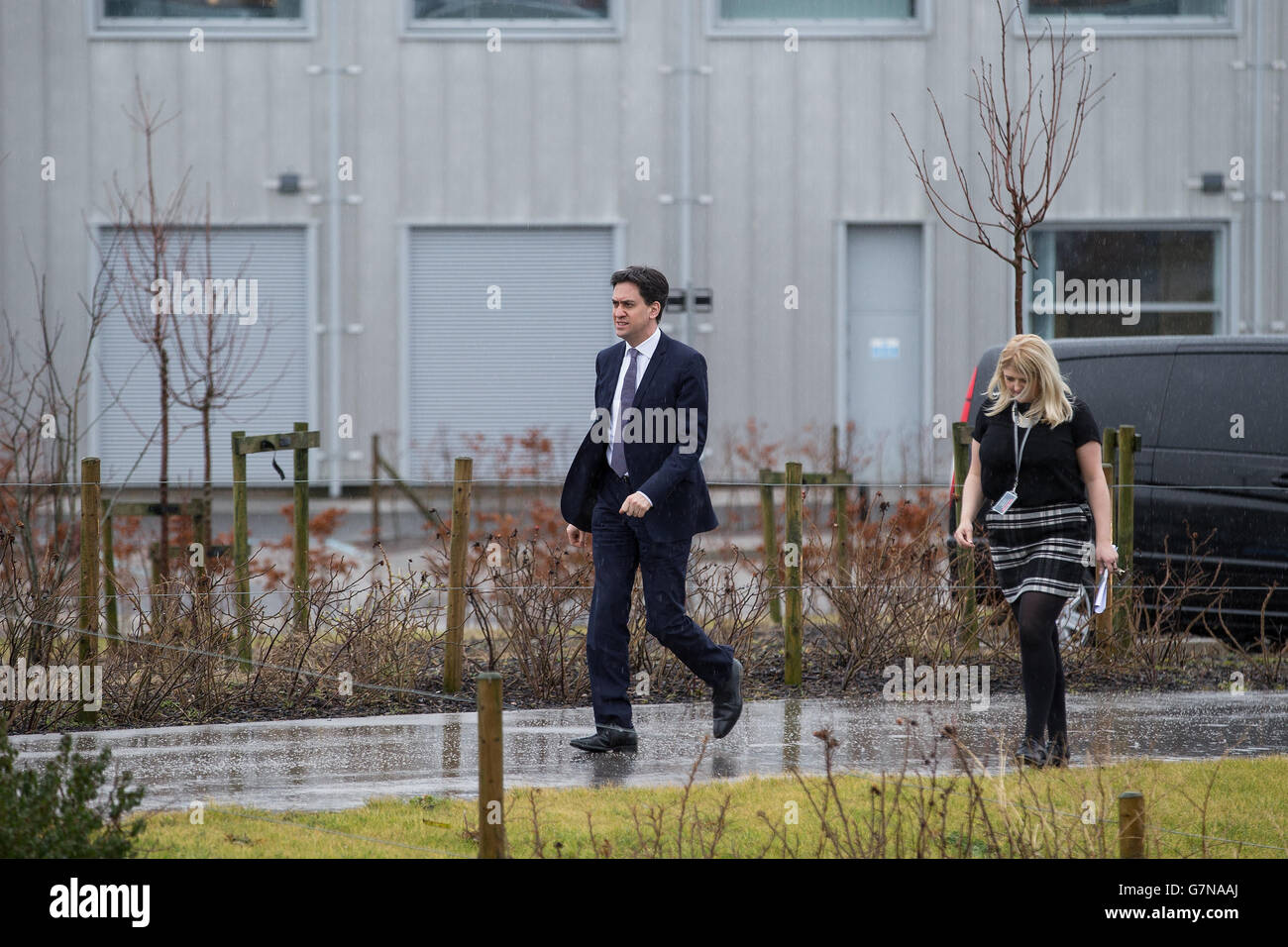 Ed Miliband Visit Bae Systems High Resolution Stock Photography and ...