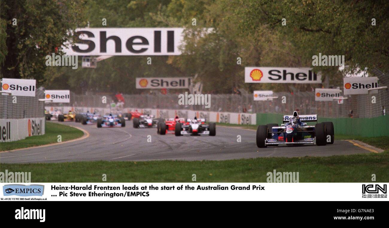 Motor Racing ... Australian Grand Prix Stock Photo - Alamy