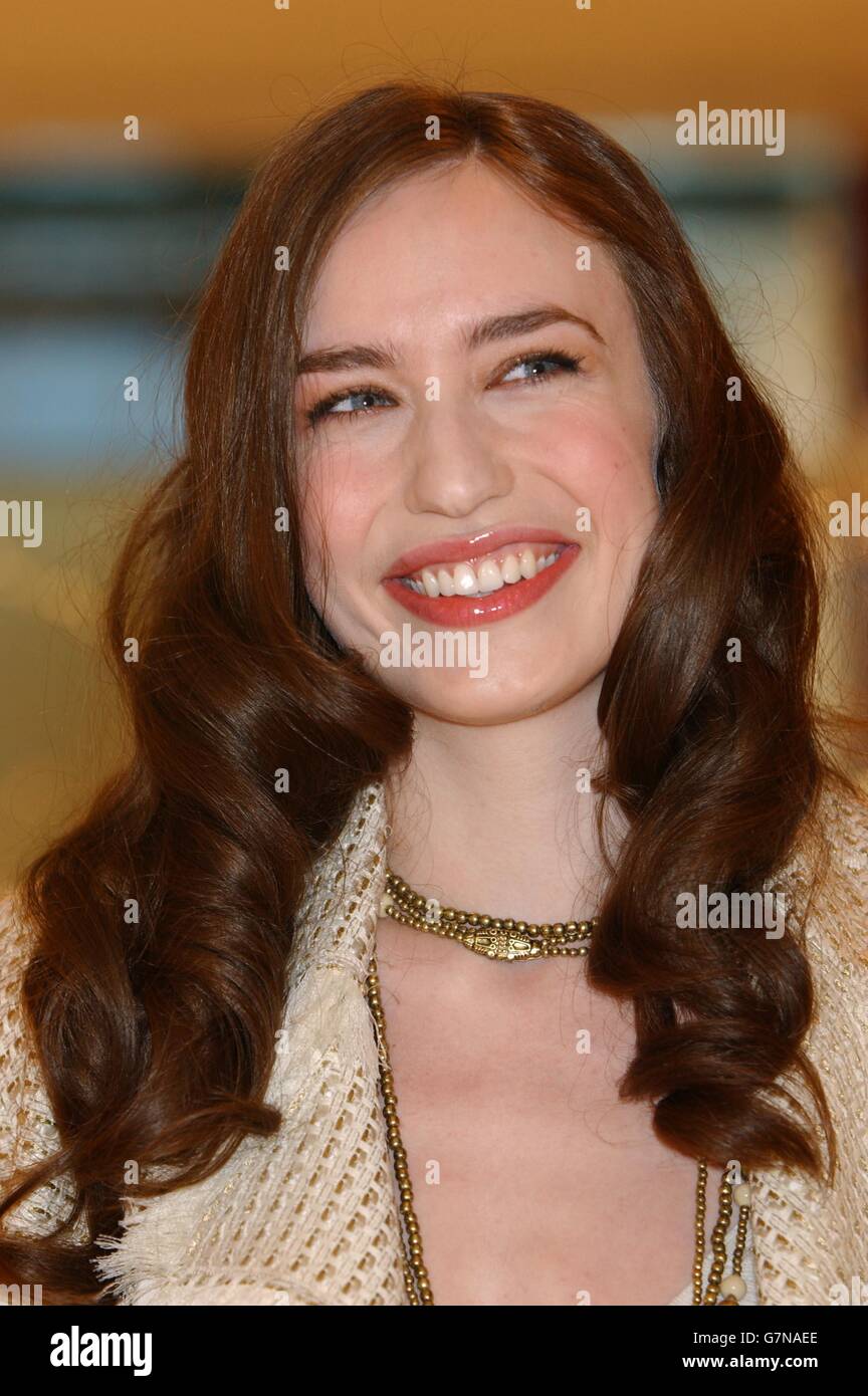 Mango Spring/Summer Campaign Launch - Oxford Street. Model Elizabeth ...