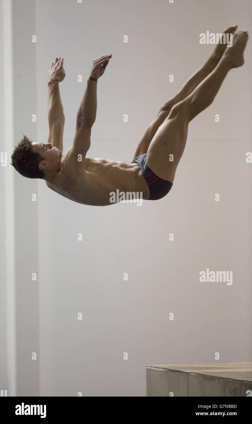 Day two british diving championships plymouth life centre hi-res stock ...