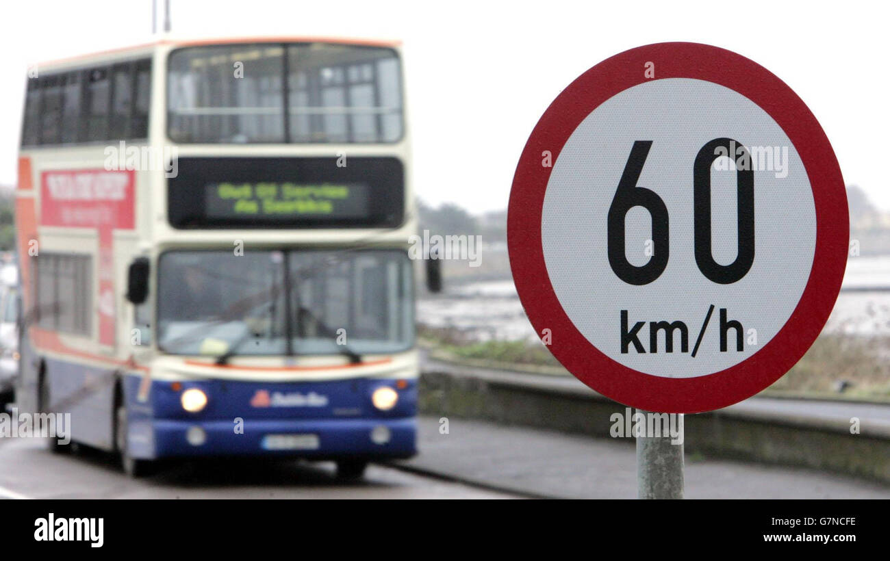 The first day new metric speed limit sign in sutton hi-res stock ...