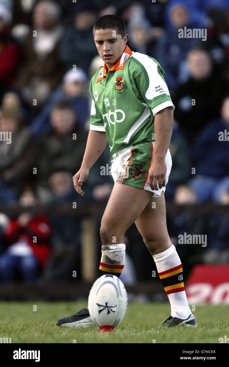 Rugby League - Friendly - Dewsbury Rams v Bradford Bulls. Bradford ...