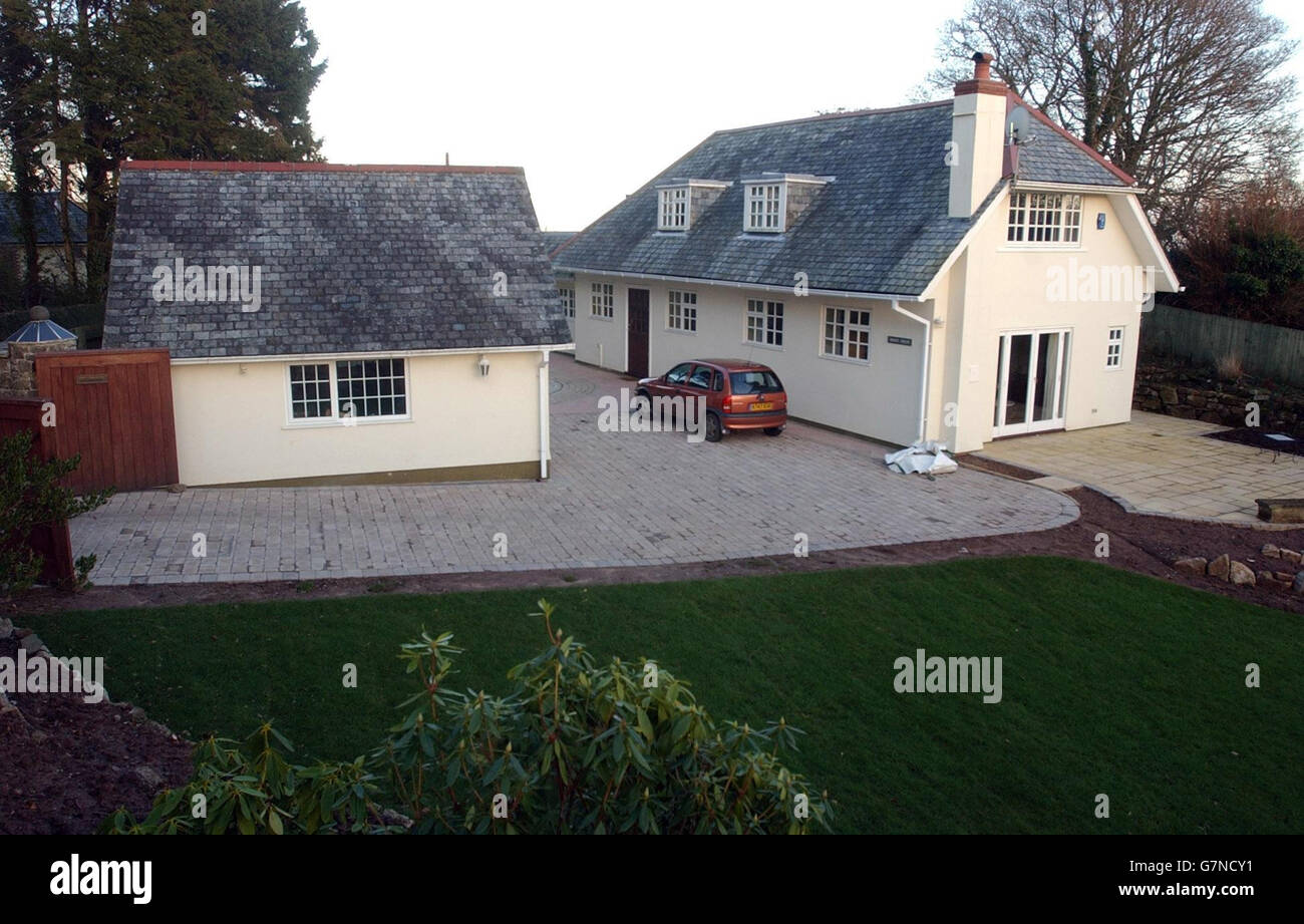 White house the home of philip and maria taylor hi-res stock ...