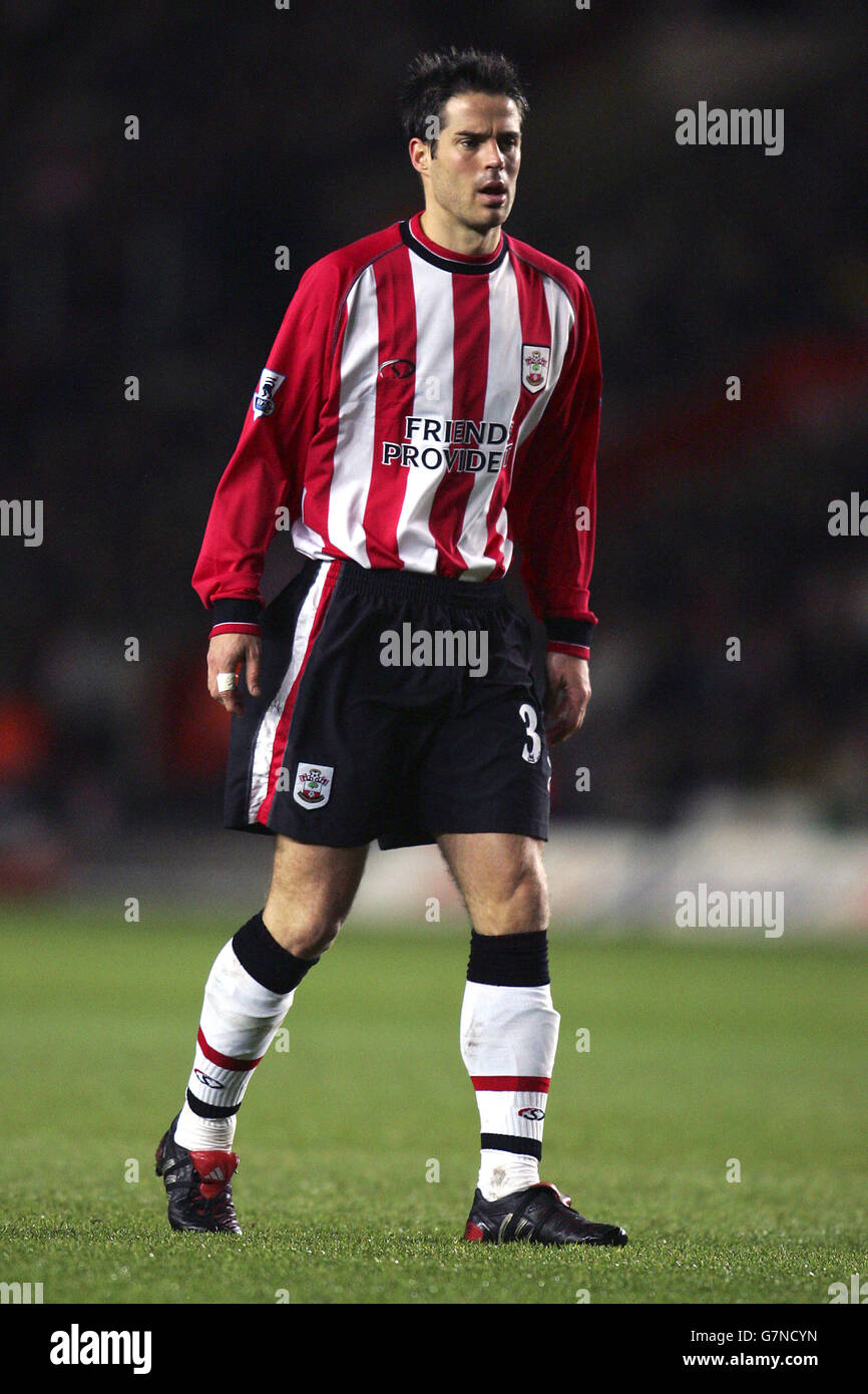 Soccer - FA Barclays Premiership - Southampton v Fulham. Jamie Redknapp ...