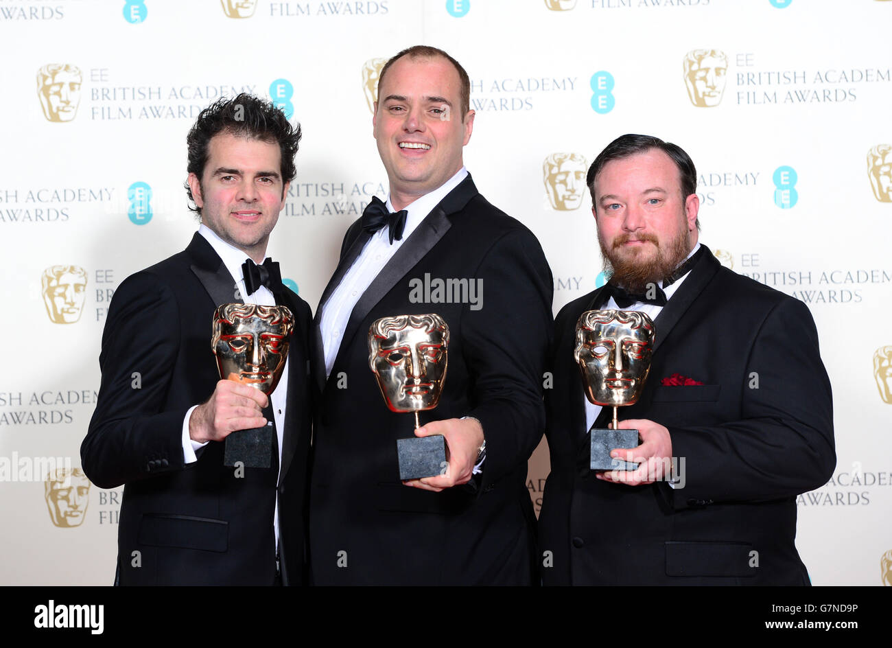 (left to right) Thomas Curley, Ben Wilkins, Craig Mann with the Sound ...