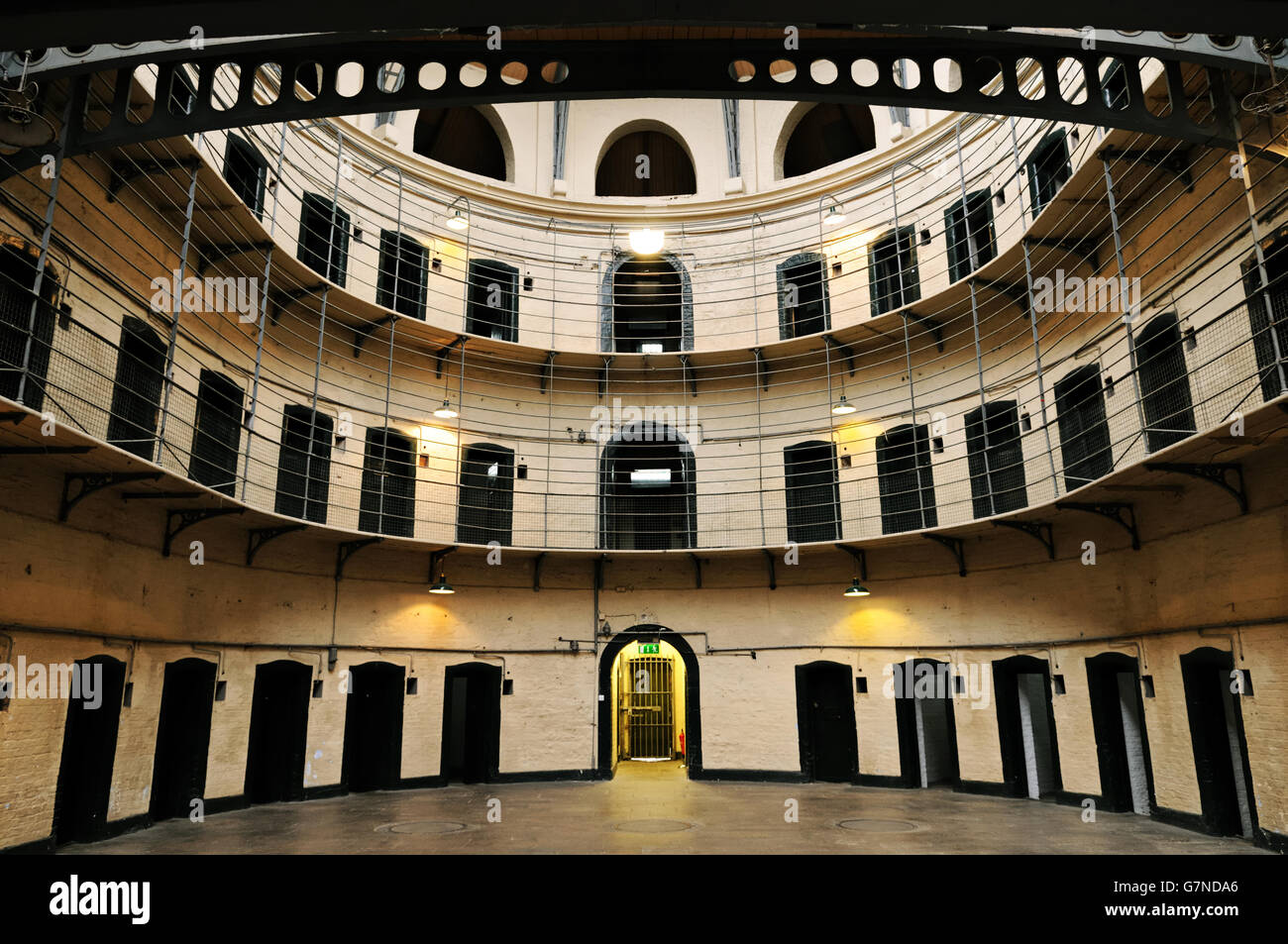 Victorian wing of Kilmainham Gaol in Dublin, Ireland Stock Photo - Alamy