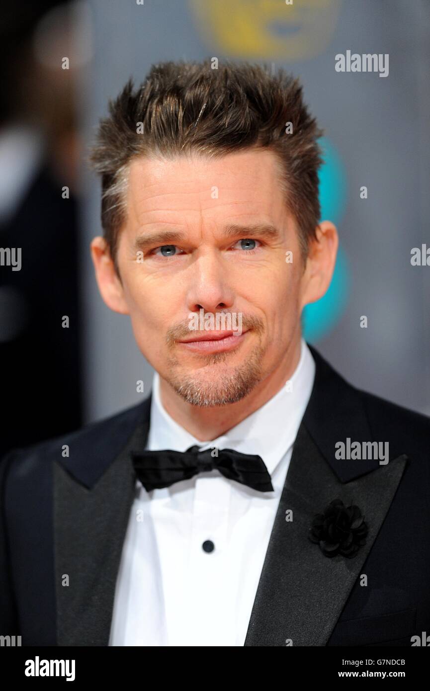 Ethan Hawke arriving at The EE British Academy Film Awards 2015, at the ...