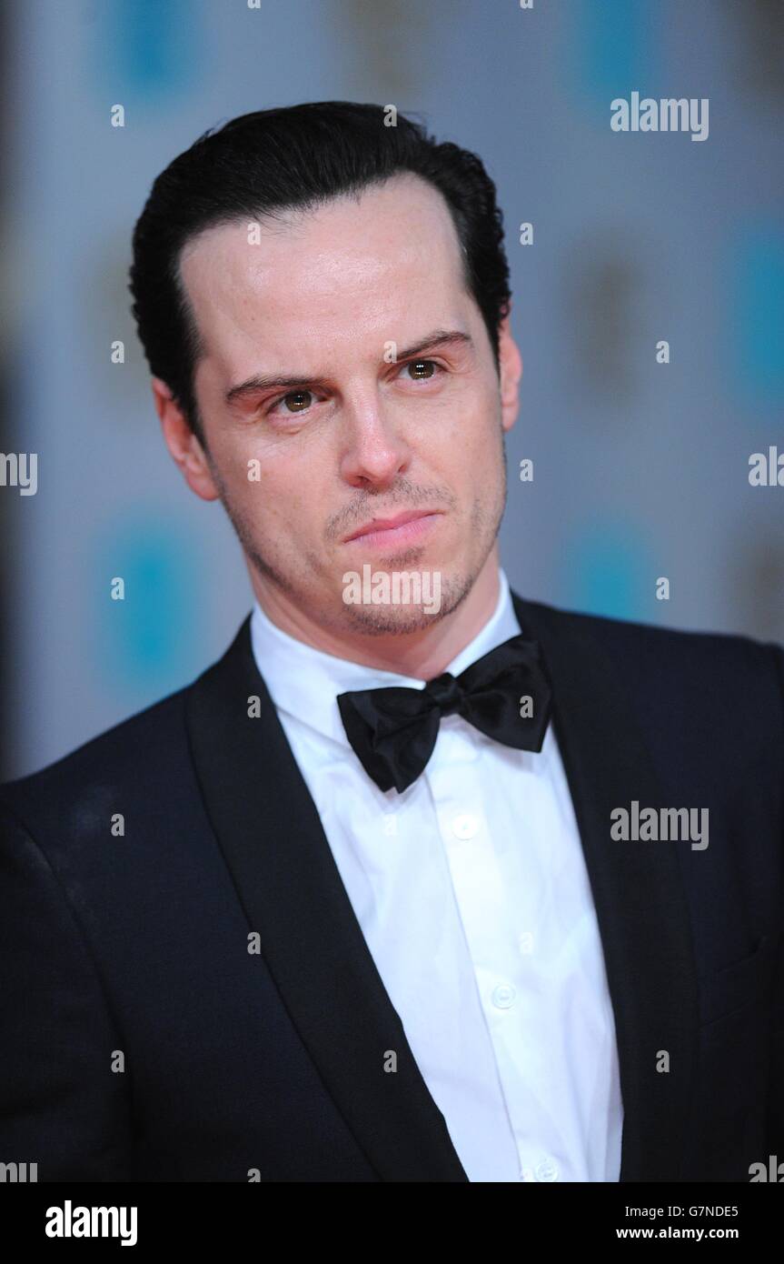 Andrew Scott arriving at The EE British Academy Film Awards 2015, at ...