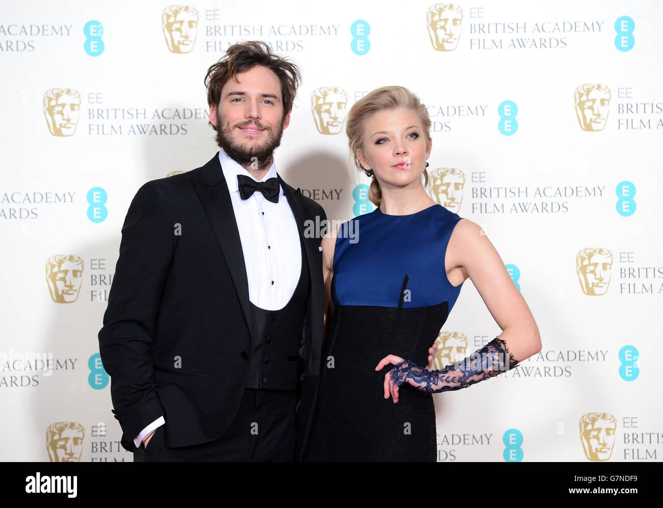 Sam Claflin and Natalie Dormer at the EE British Academy Film Awards at ...