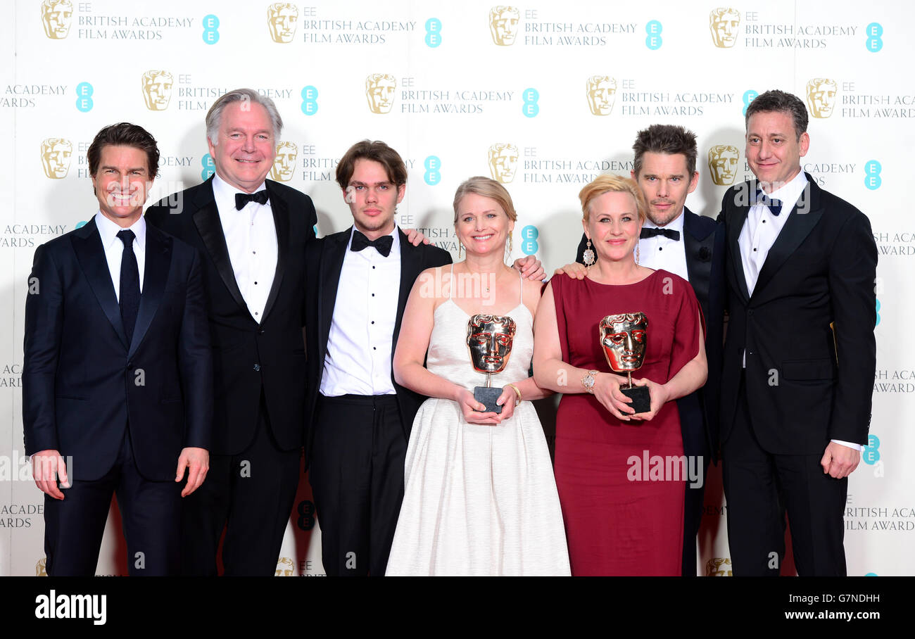 (left to right) Jonathan Sehring, Cathleen Sutherland, Ellar Coltrane ...