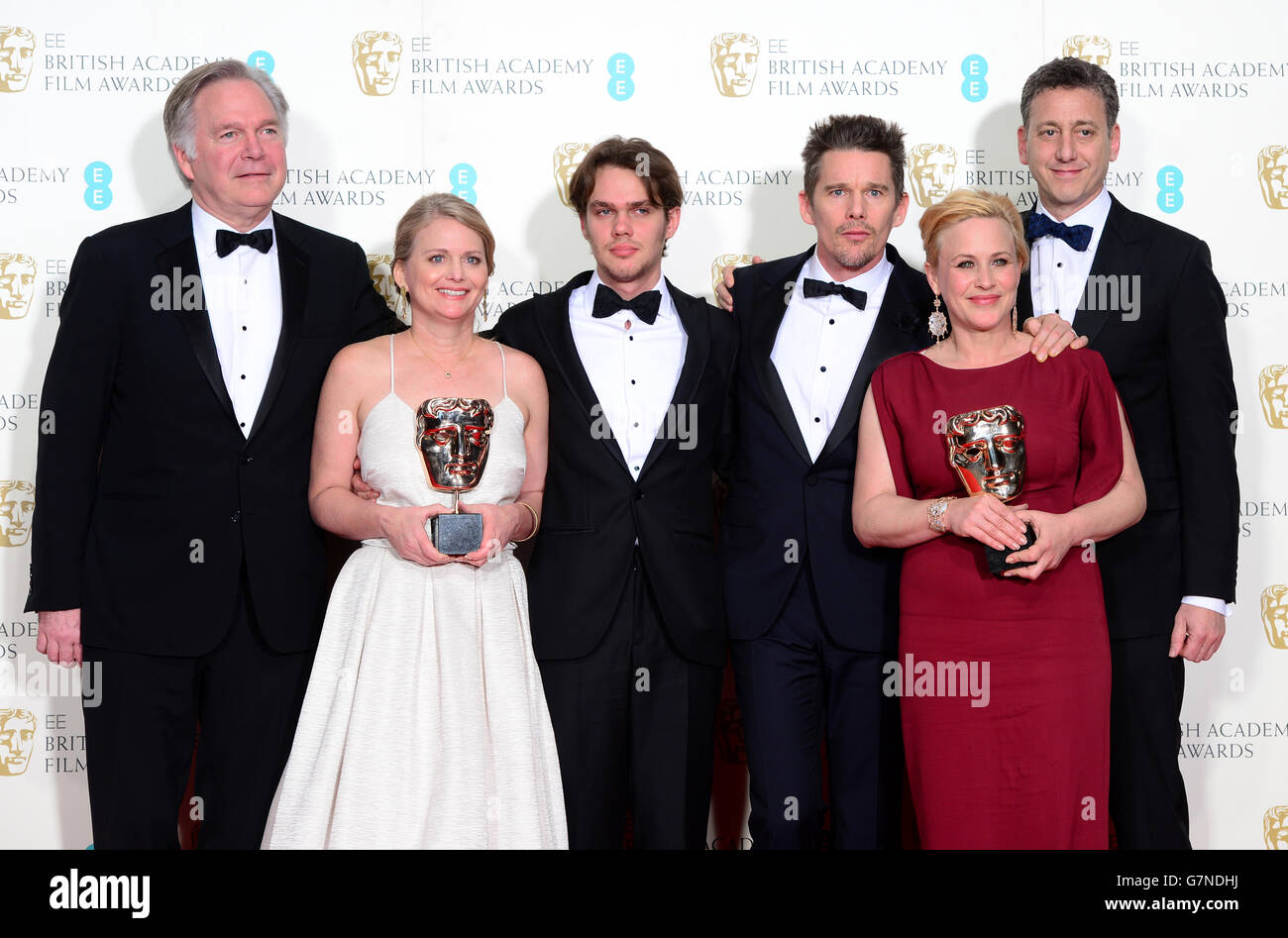(left to right) Jonathan Sehring, Cathleen Sutherland, Ellar Coltrane ...