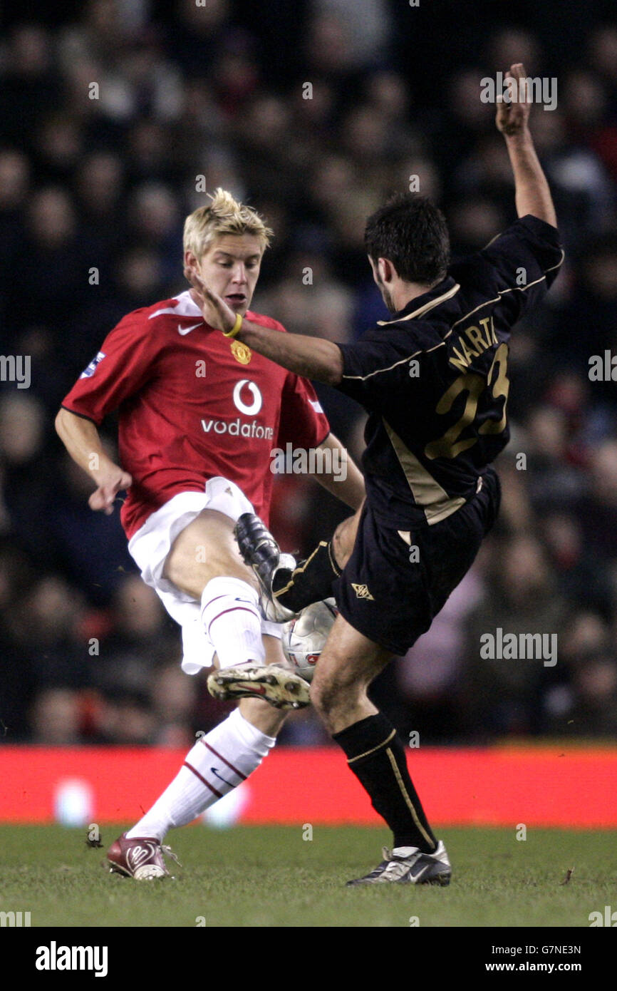 Soccer fa cup manchester united v exeter city old trafford hi-res stock ...