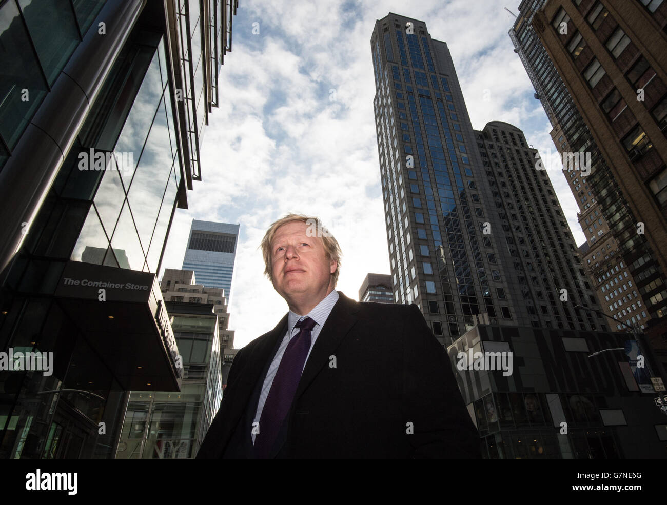 Boris Johnson visit to the USA - Day 3 Stock Photo - Alamy
