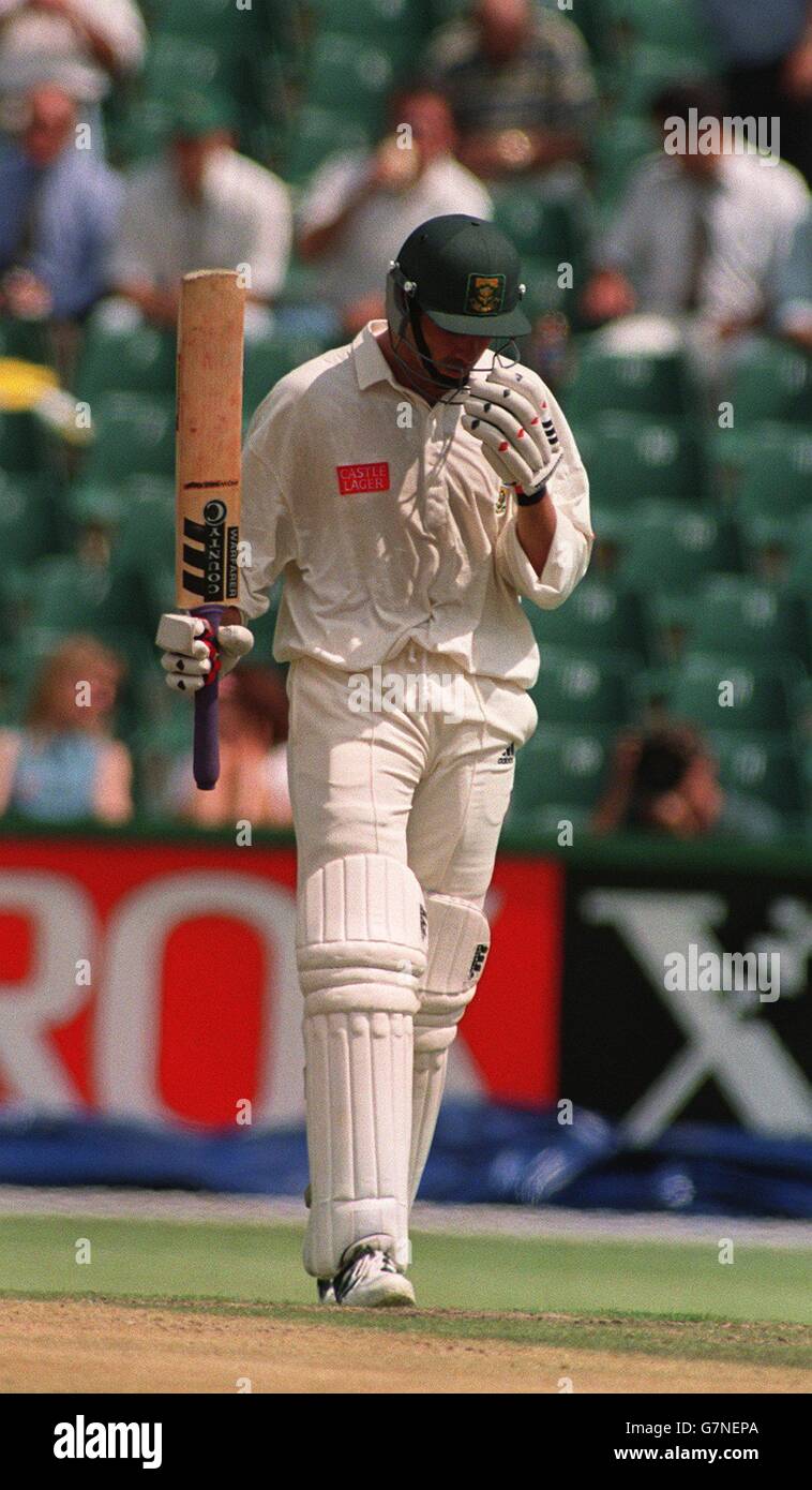 International Cricket - South Africa v Australia. Hansie Cronje, South ...