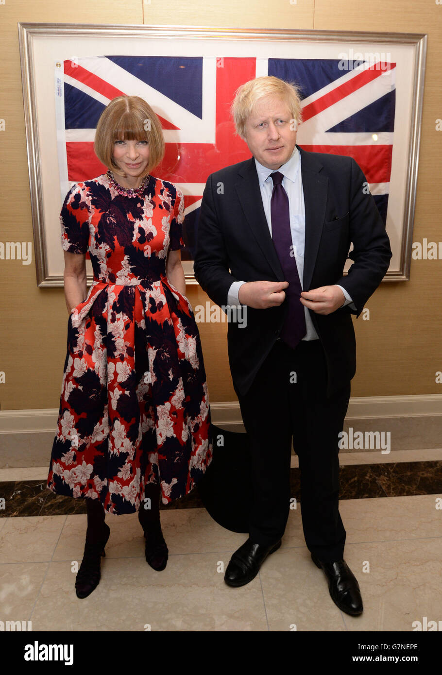Boris Johnson visit to the USA - Day 3 Stock Photo - Alamy