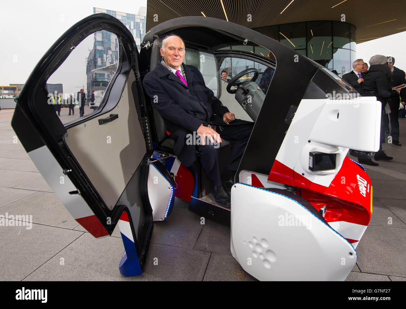 Driverless vehicle greenwich hi-res stock photography and images - Alamy