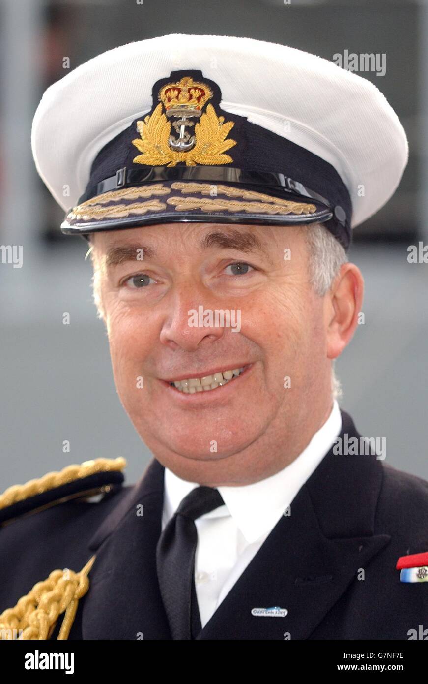 First Sea Lord Admiral Sir Alan West Stock Photo - Alamy
