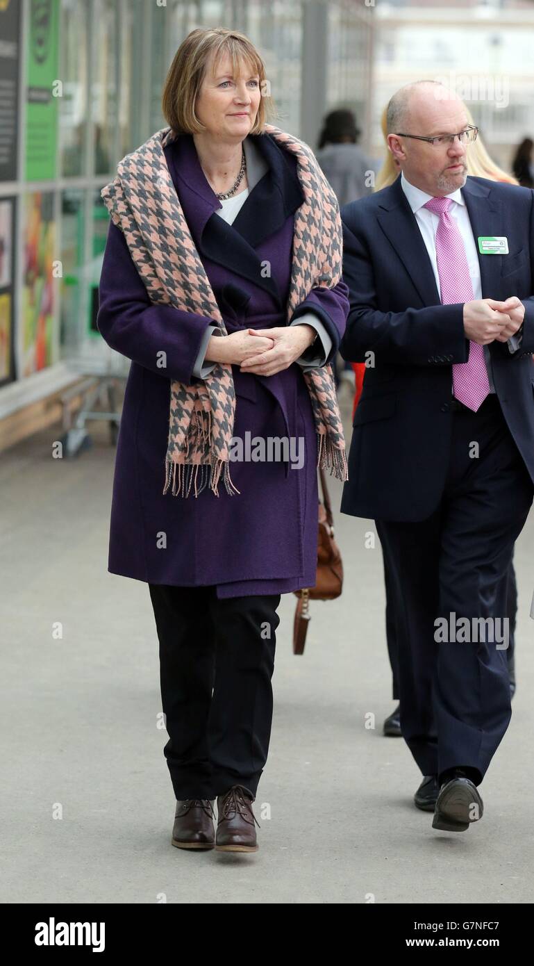 Labour's Woman to Woman election campaign bus Stock Photo - Alamy