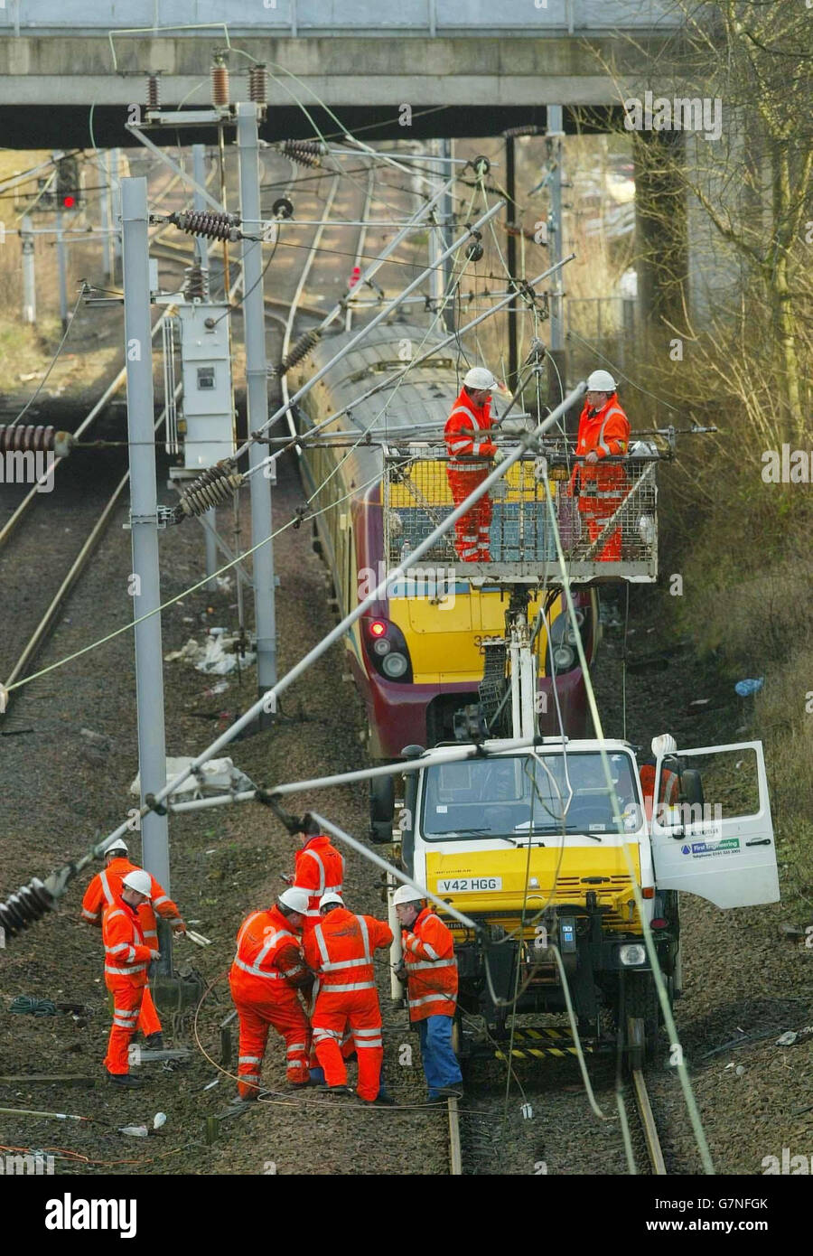 Downed power lines hi-res stock photography and images - Alamy