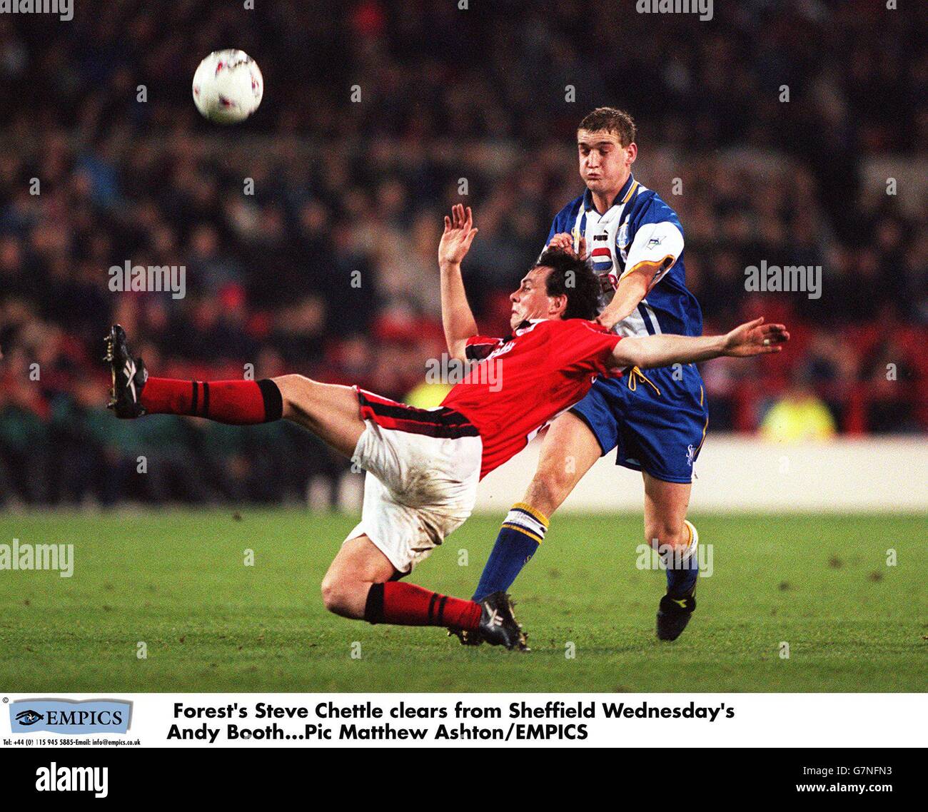 Carling Premier League Soccer - Nottingham Forest v Sheffield Wednesday ...