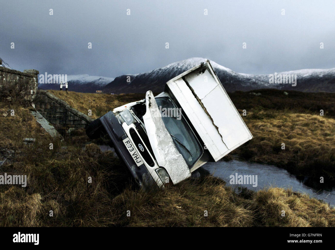 Severe weather - Scotland Stock Photo - Alamy