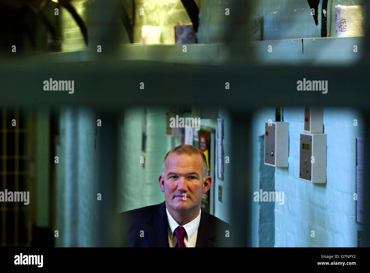 Governor of chelmsford prison steve rodford on the wing hi-res stock ...