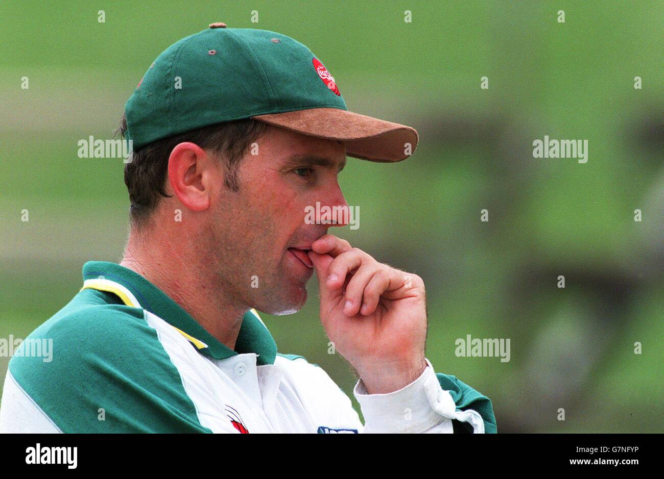 Cricket - South Africa training in cricket nets Stock Photo - Alamy