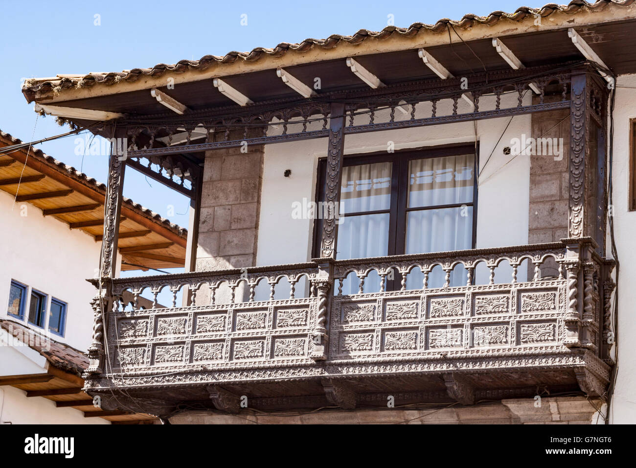 Historical Building Cusco Peru Stock Photo - Alamy