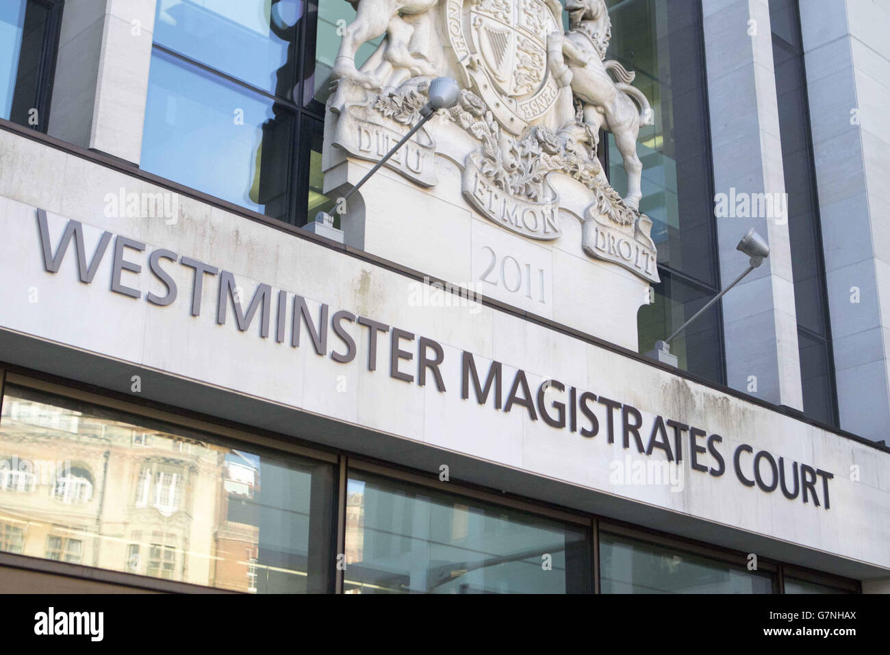 Westminster Magistrates Court stock Stock Photo - Alamy