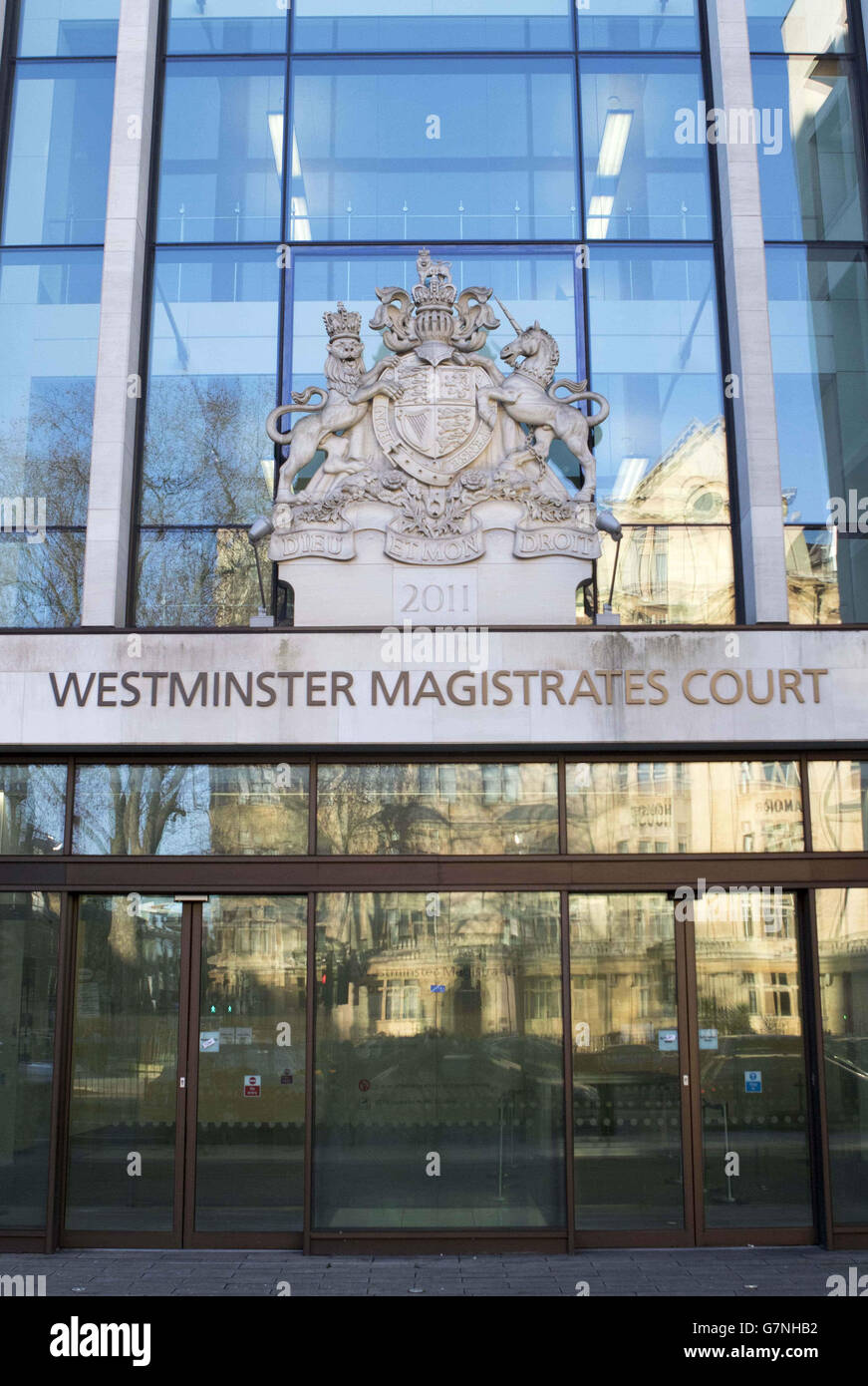 Westminster Magistrates Court stock Stock Photo - Alamy