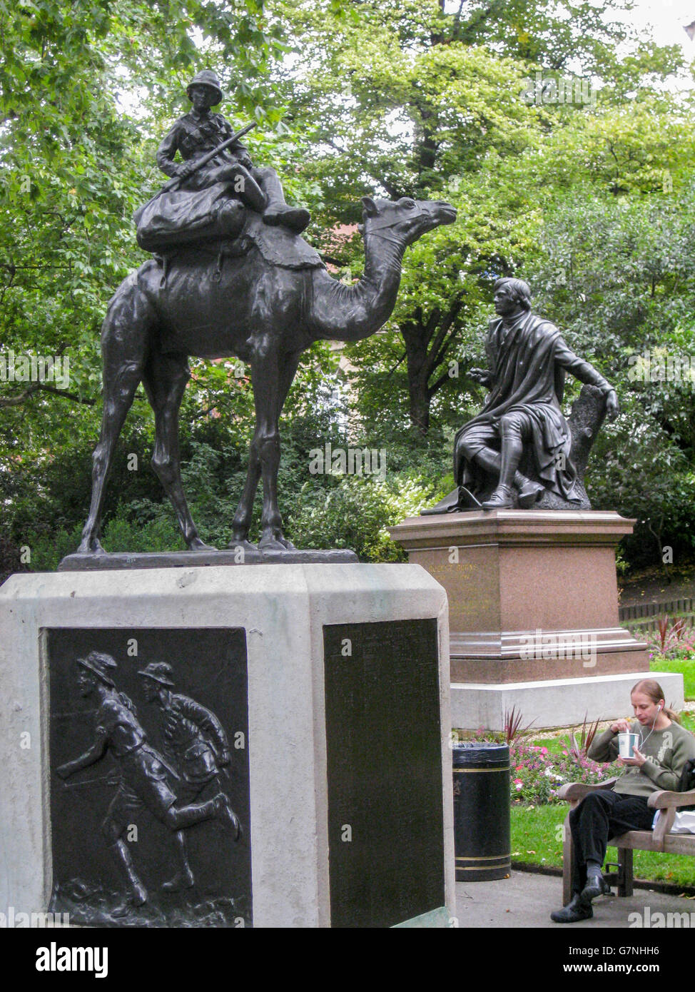 Camel Monument Enbankment London England Stock Photo - Alamy